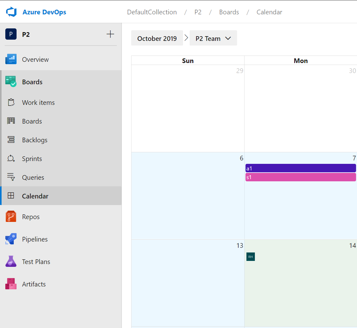 Team Calendar (dev) - Visual Studio Marketplace